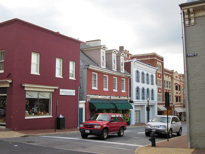 Staunton's historic downtown whispers stories from every red brick corner, where time moves slower and charm costs nothing 