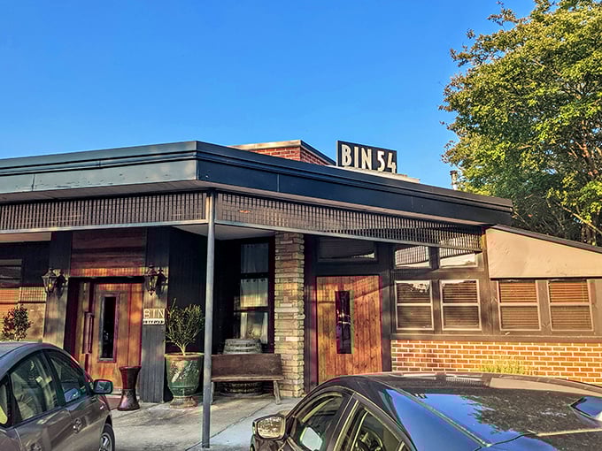 The understated elegance of Bin 54 by day transforms into a beacon for steak lovers by night&mdash;like Clark Kent turning into Superman, but for dinner.