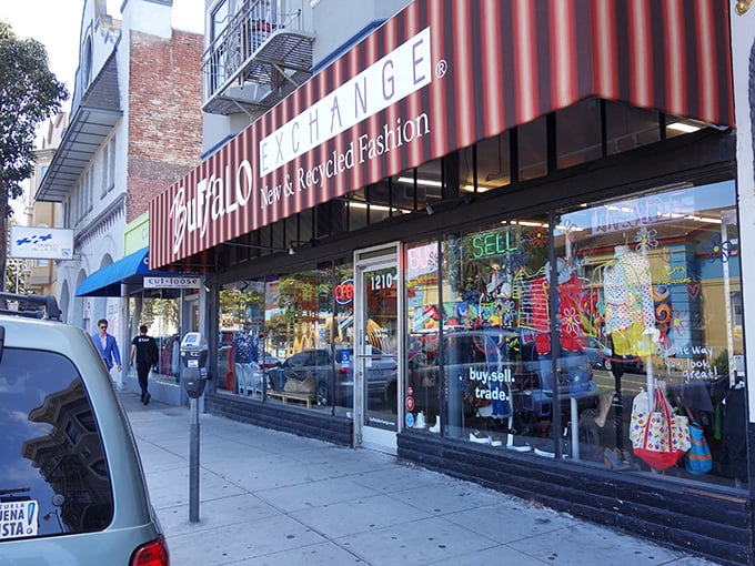 Window shopping takes on new meaning at Buffalo Exchange, where yesterday's fashion finds tomorrow's admirers.