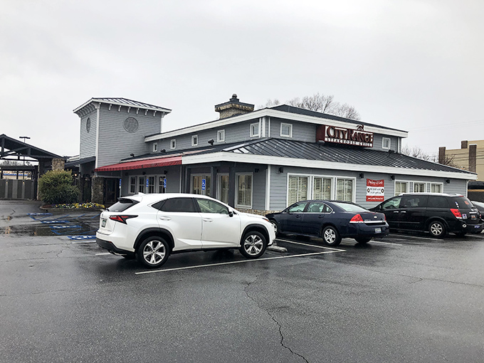 Rain or shine, CityRange's charming exterior is the gateway to steak paradise that locals have treasured for years.