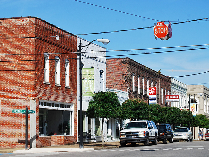 Main Street Corinth offers that perfect small-town vibe &ndash; where stopping at both stop signs might be the biggest traffic delay of your day!