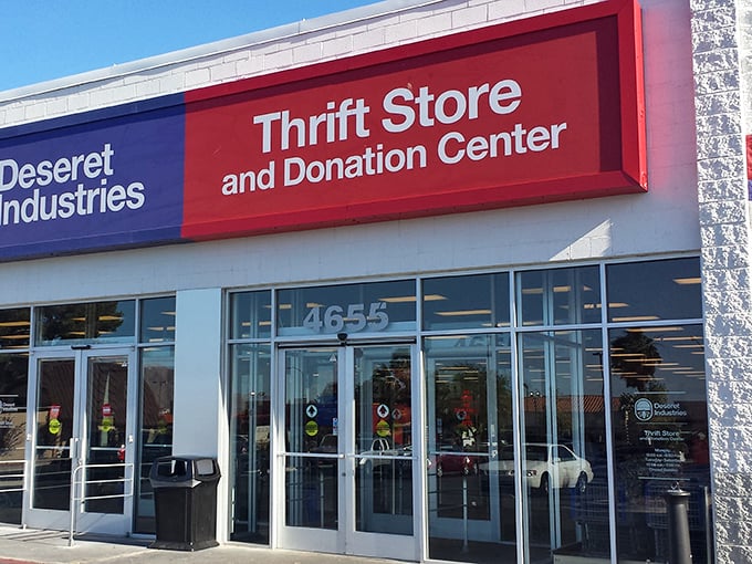 Like a department store from a parallel universe where everything costs less. Deseret Industries welcomes bargain hunters with open doors.