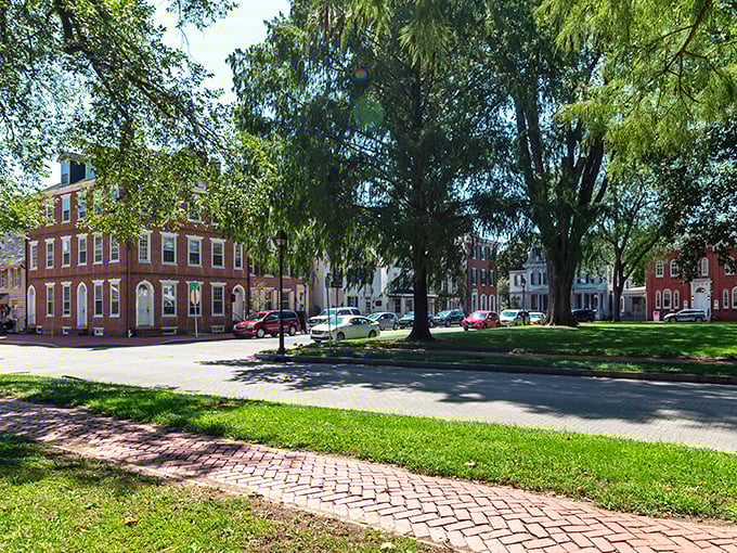 The Green in Dover offers colonial charm without colonial prices. History buffs and bargain hunters alike find their happy place here!