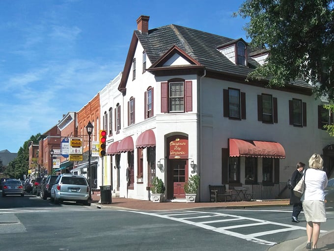 Historic charm meets modern living in downtown Easton. You half expect Jimmy Stewart to come strolling around the corner!
