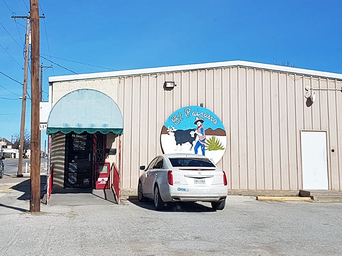 That blue awning might as well be a welcome mat to flavor town. Simple outside, spectacular inside.