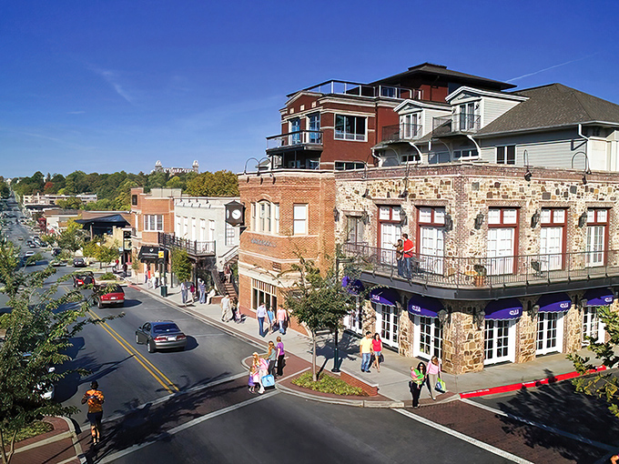 Fayetteville's historic buildings stand like friendly sentinels, welcoming retirees to a place where your Social Security check goes further.
