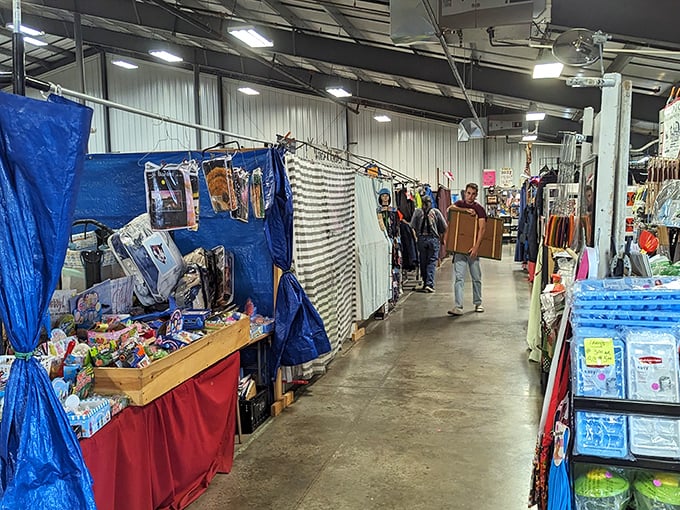 Indoor adventures await at Four Seasons, where every aisle feels like opening someone else's fascinating junk drawer.