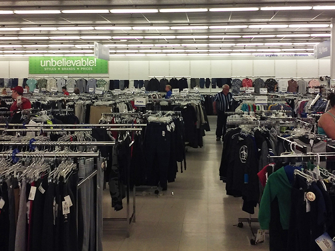 Endless racks of possibility! Inside Gabe's, every aisle feels like its own zip code&mdash;bring snacks and a compass.