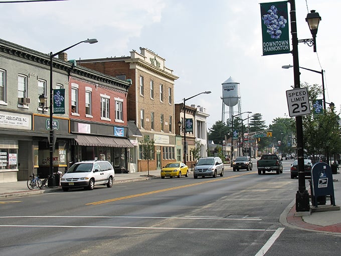 Downtown Hammonton showcases the "Blueberry Capital" charm with its historic buildings and small-town affordability that retirees dream about.
