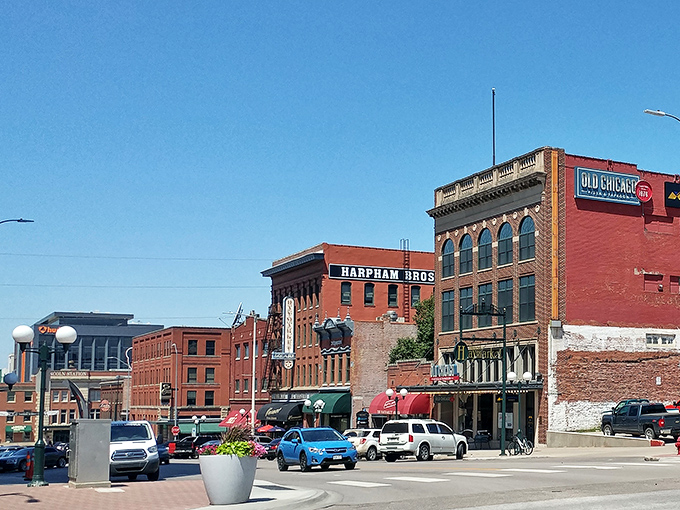 Stroll down these brick-lined streets in Lincoln where local shops and eateries won't drain your retirement fund!