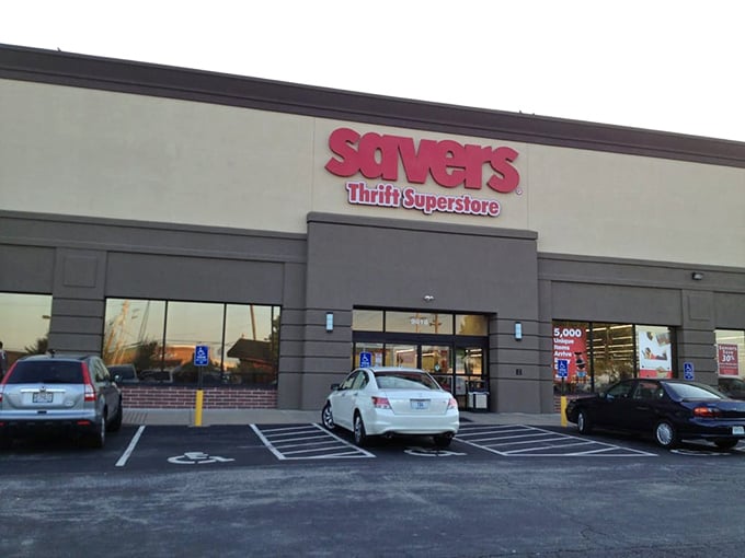 Savers at dusk has that "one more quick look" appeal. We all know there's no such thing as a quick trip here!