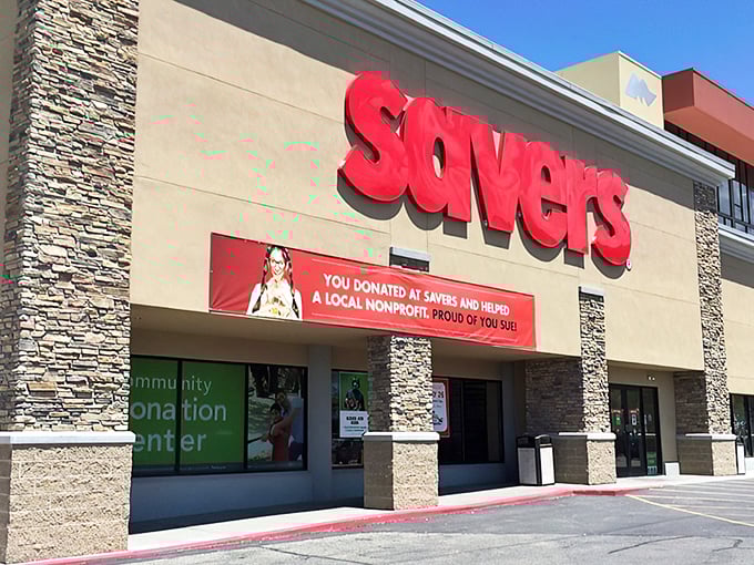 This Savers storefront doesn't just sell secondhand items&mdash;it sells the thrill of the hunt and stories waiting to be discovered.