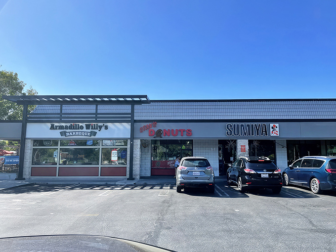 The humble exterior of Stan's hides donut magic within. Sometimes the best treasures come in unassuming packages.