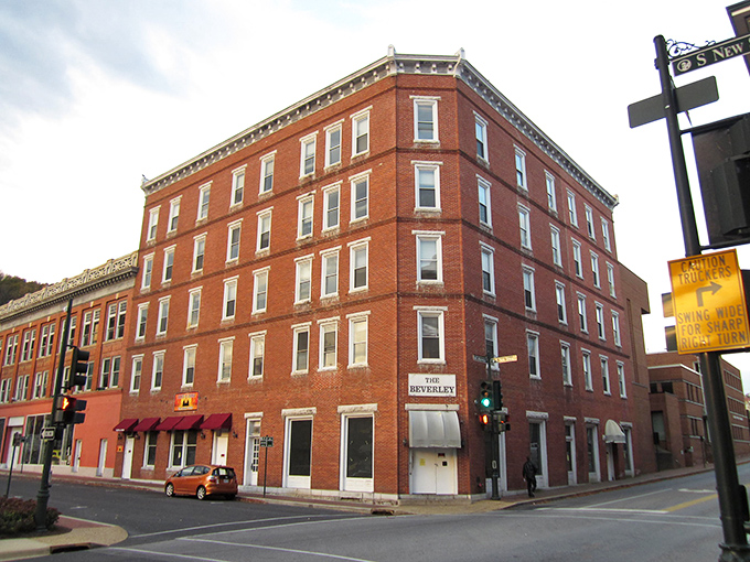 When freight trains roll through downtown Staunton, even the buildings seem to pause and listen to America's heartbeat. 