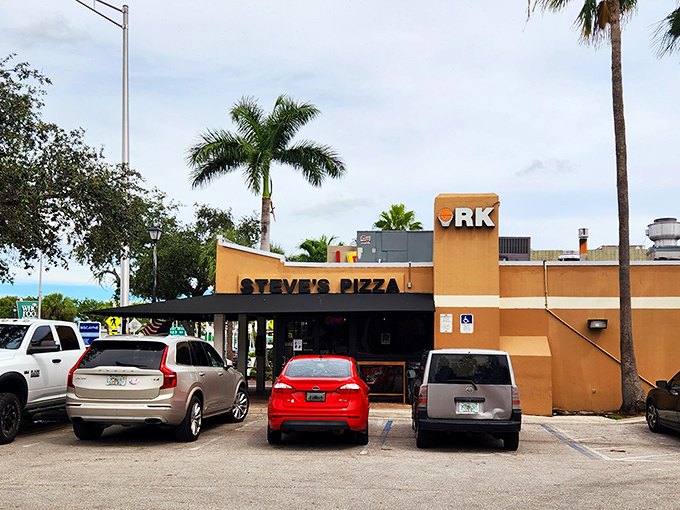 No fancy frills needed when the pizza is this good. Steve's simple storefront hides Miami's worst-kept secret.