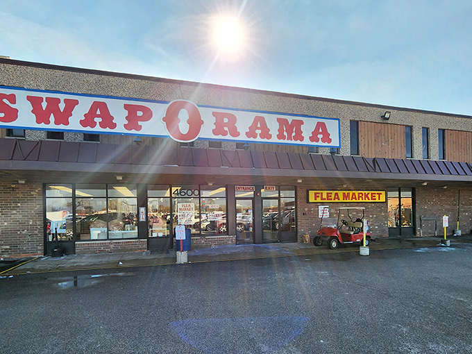 Swap-O-Rama's storefront might look unassuming, but inside it's a wonderland of unexpected treasures and colorful characters.