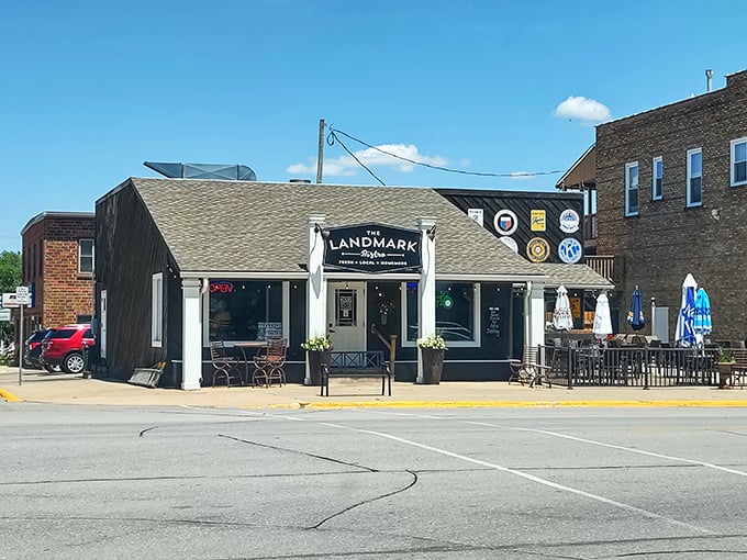 Sometimes the best steakhouses wear their excellence quietly, like this Grundy Center gem.