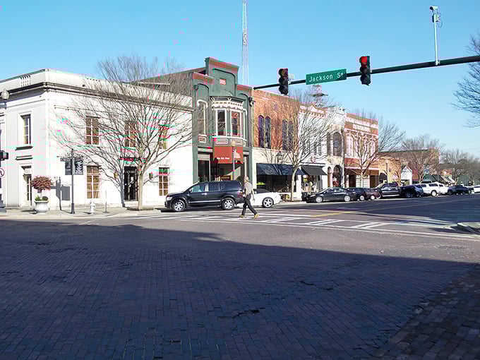 Main Street magic in Thomasville! These beautiful historic buildings house local shops where your dollar stretches further than your imagination.