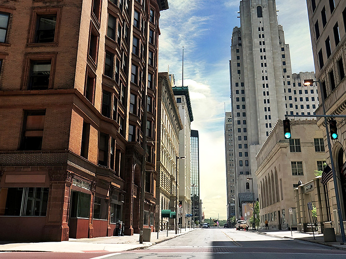 Toledo's skyline reaches for the clouds with a mix of historic and modern structures. These silent sentinels have watched over the city through decades of change.