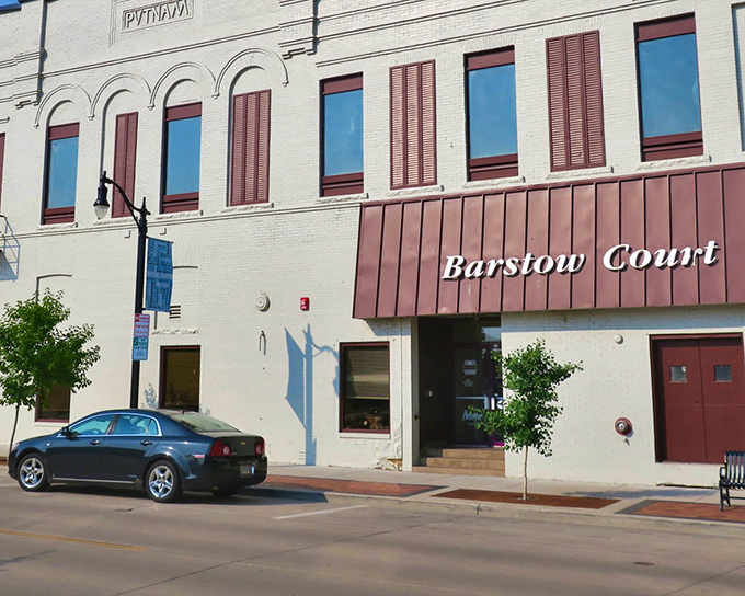 Barstow Court's classic architecture tells stories of Eau Claire's past while housing its future. The building stands proud, like a dignified elder statesman of downtown.