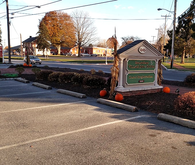 Welcome to Bird-in-Hand, where even the entrance signs have that "we've been expecting you" warmth that makes you want to stay awhile.