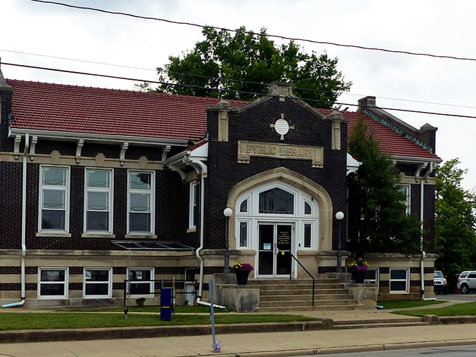 The Carnegie Library stands as a testament to when buildings had personality and weren't just glass boxes pretending to be interesting.