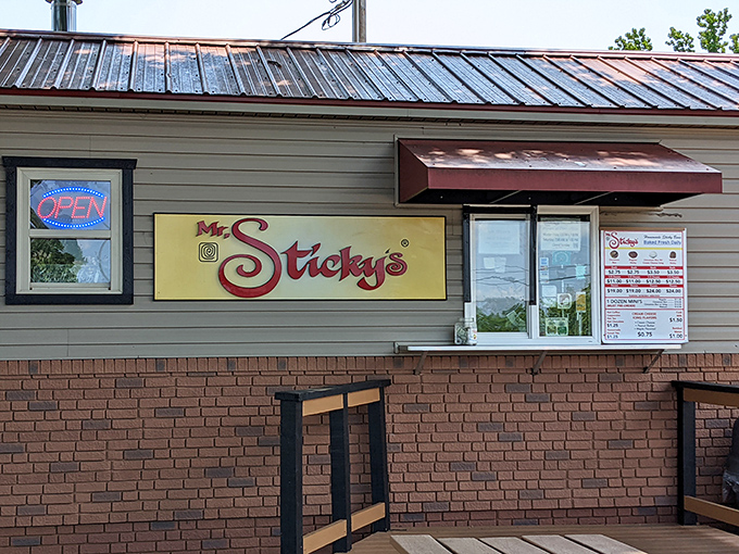 The moment of truth arrives at this humble counter. Decisions, decisions&mdash;though there's really no wrong choice in sticky bun heaven. 