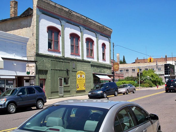 Historic storefronts stand shoulder to shoulder, each brick and cornice telling stories of Ironwood's mining heyday and promising new adventures.