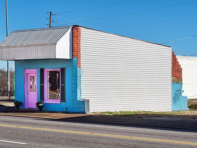 That turquoise building with the pink door? It's not just a pop of color&mdash;it's Hamilton's way of saying personality doesn't require a big-city budget.