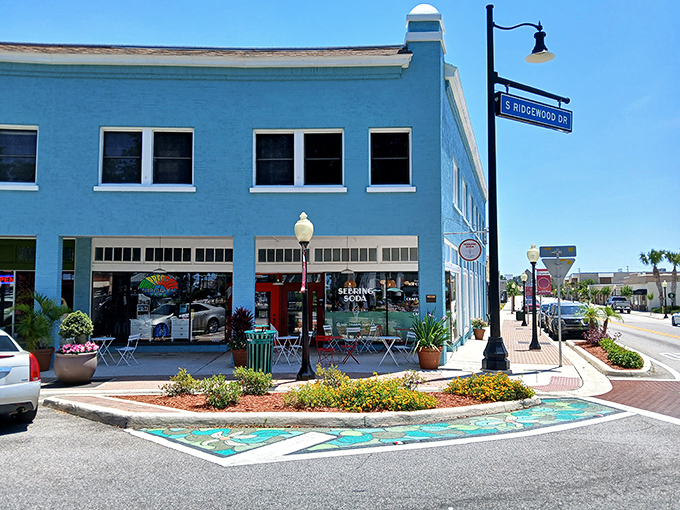 This cheerful blue building isn't just Instagram-worthy&mdash;it's a testament to Sebring's commitment to preserving its architectural character while keeping things affordable.