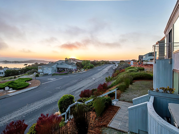 Sunset boulevard, Bodega Bay style. This is where your worries dissolve faster than morning fog on a summer day.