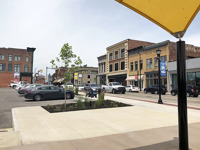 Downtown New Castle offers that increasingly rare combination – ample parking, zero traffic jams, and storefronts where shopkeepers actually remember your name.