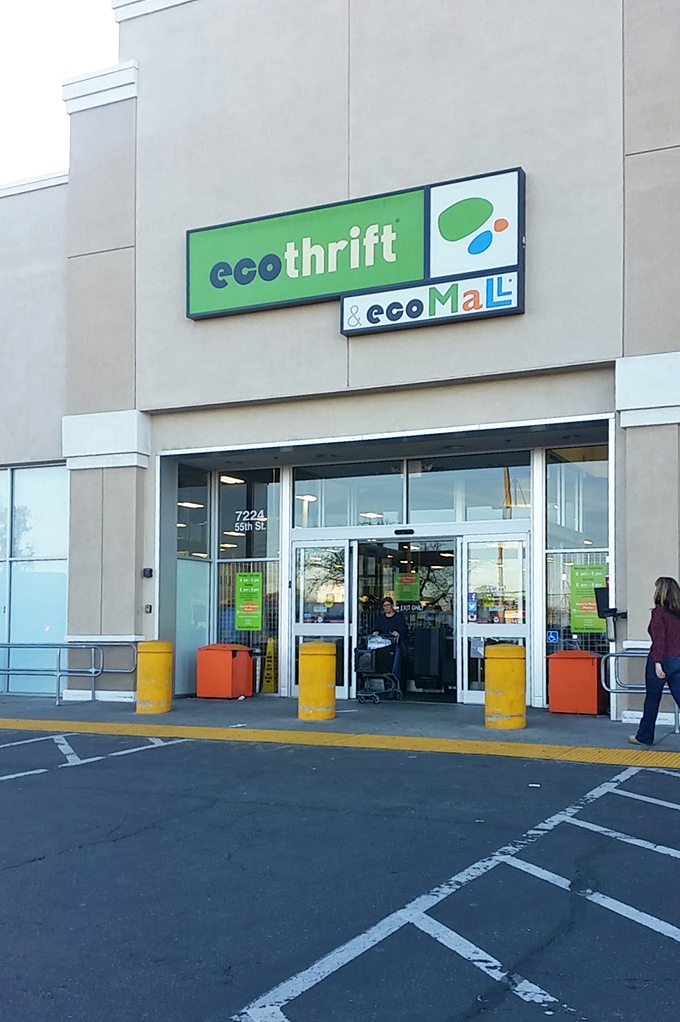 Those cheerful entrance doors open to a wonderland where your wallet stays happy and full.