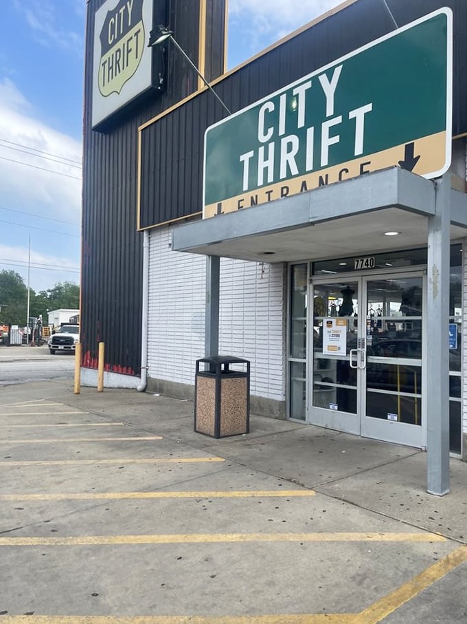 Step through these doors and prepare for a thrifting adventure that's part treasure hunt, part economic genius, and entirely Missouri magic.