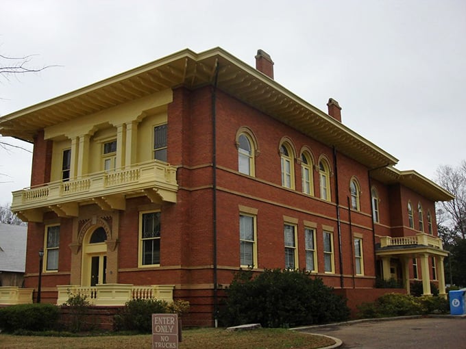 This isn't just any library&mdash;the Eufaula Carnegie Library combines brick-and-cream elegance with the promise of literary treasures within its walls.