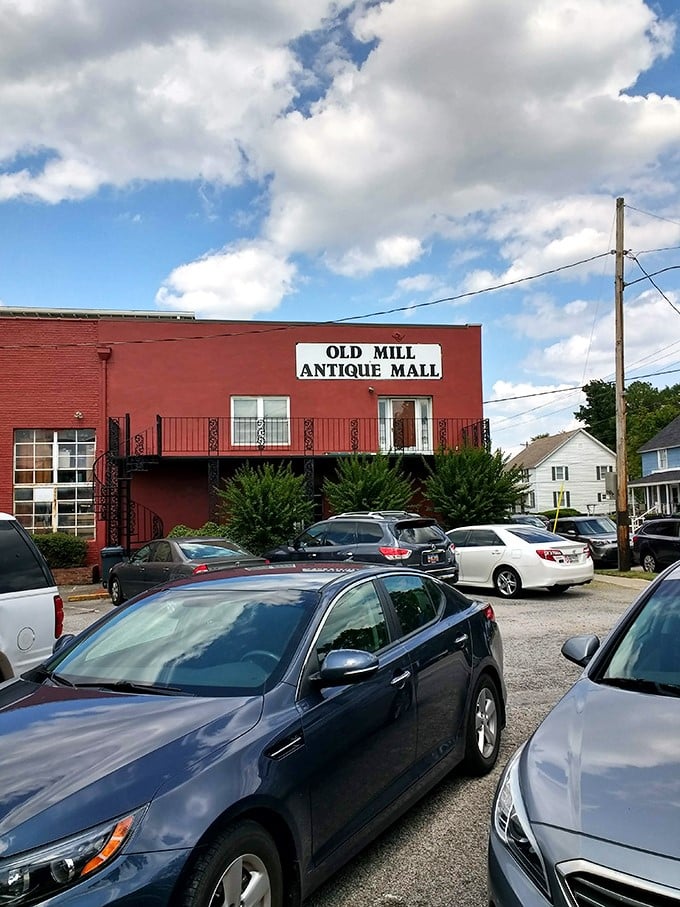 The unassuming red brick exterior belies the wonderland within, like finding out your quiet neighbor used to tour with The Rolling Stones.