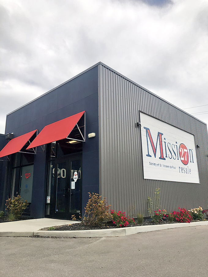 Not your grandmother's thrift store! The modern exterior promises (and delivers) a shopping experience that's more boutique than bargain bin.