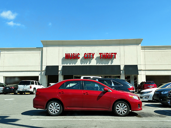 Under that brilliant blue Tennessee sky, Music City Thrift promises adventures that have nothing to do with honky-tonks or hot chicken.