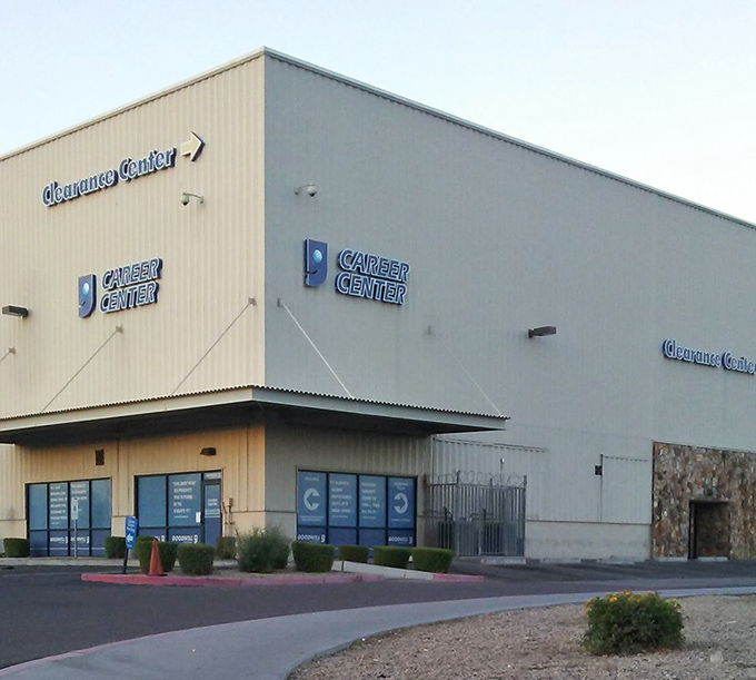 This unassuming beige building houses a universe of possibilities&mdash;like a desert mirage, but with actual bargains inside.