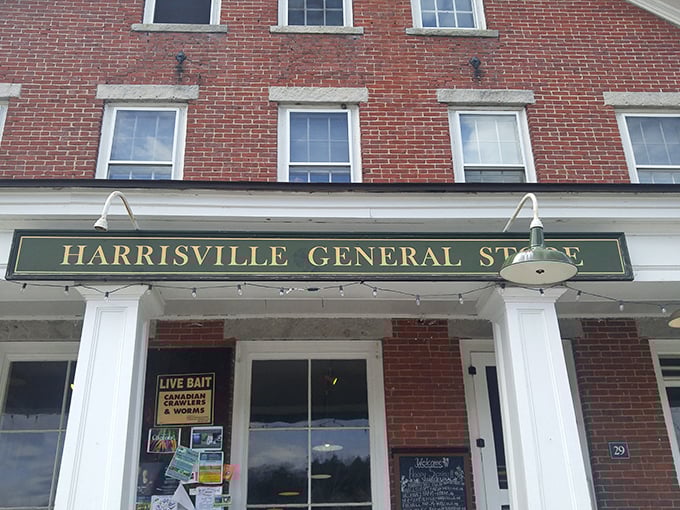 The Harrisville General Store isn't just a shop &ndash; it's the town's living room where fishing tips and local gossip are exchanged with equal enthusiasm.