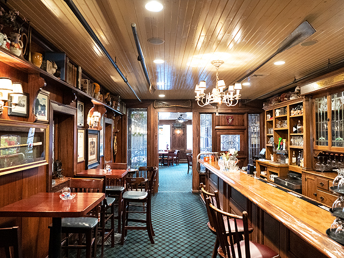 Step inside and you're transported to a world where wood paneling isn't retro&mdash;it's timeless. The Oxford Room's warm ambiance makes even first-timers feel like regulars.