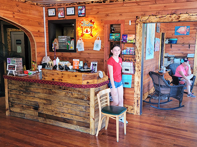 Step inside and you're greeted by warm wood paneling and that unmistakable aroma of seafood that makes your stomach instantly rumble.