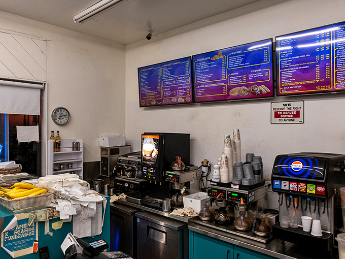 No-frills perfection where fluorescent lights illuminate what matters most&mdash;the crafting of exceptional donuts without pretension.