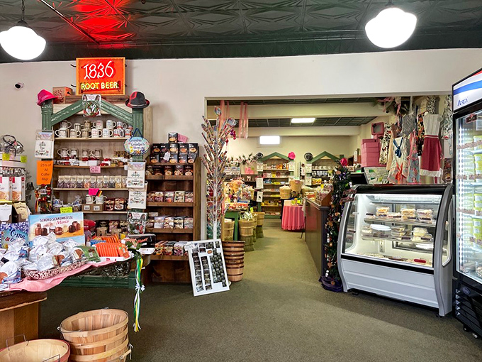 Step inside and prepare for sensory overload &ndash; shelves stocked with nostalgic treats and modern confections create a candy lover's paradise.