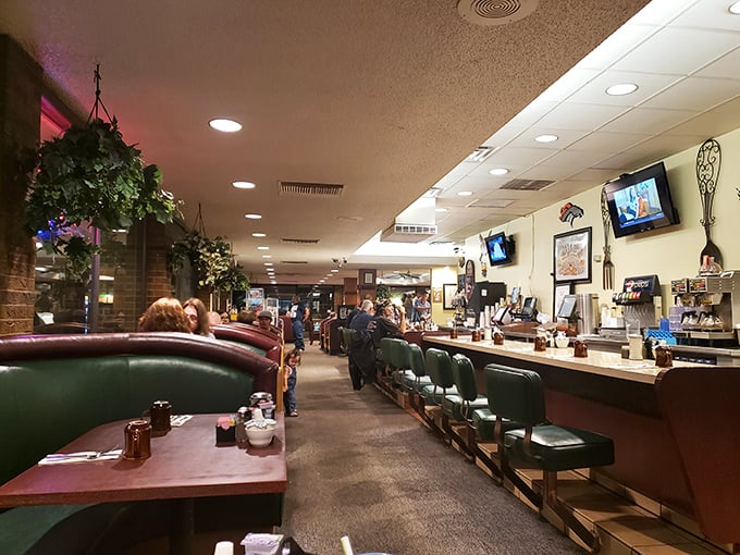 The copper-roofed building isn't hiding gold, but something equally precious: a meatloaf recipe that's been drawing Coloradans across county lines since 1988.