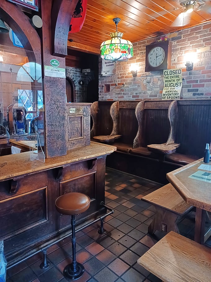 Time travel isn't science fiction at Louis' Lunch&mdash;it's what happens when you step inside. Those wooden booths have heard a century of satisfied sighs.