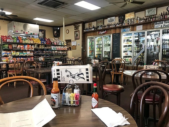 Where beer meets bread in perfect harmony. The interior's no-frills approach lets you know they're focusing on what matters: crafting sandwiches that haunt your dreams.