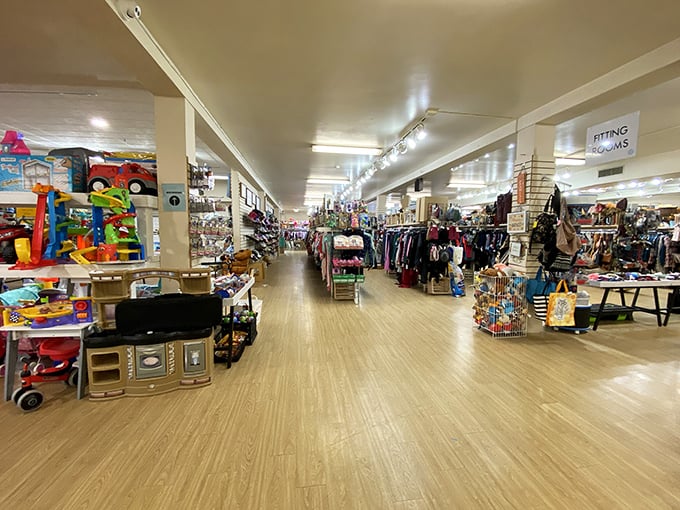 Step inside and behold the Holy Grail of organization&mdash;wide aisles, clear signage, and enough inventory to make even the most seasoned shopper's heart skip a beat.