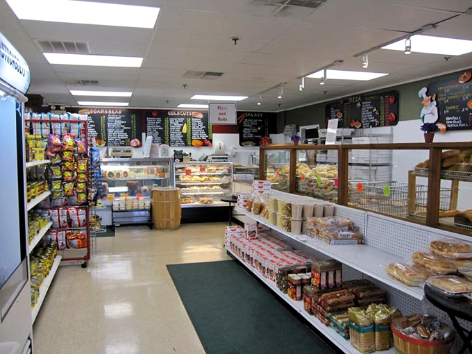 Inside this culinary time capsule, the no-frills interior lets you know immediately: they're too busy perfecting recipes to worry about fancy decor.