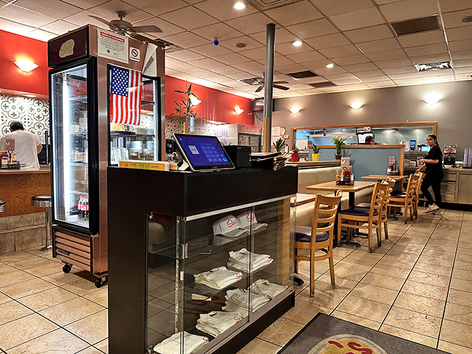 The interior strikes that perfect balance—not too fancy, not too casual—like Goldilocks' ideal breakfast spot finally found.